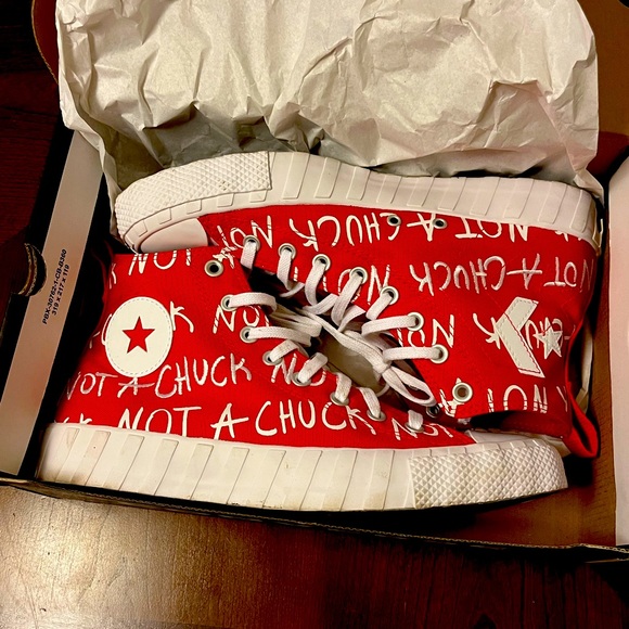 Converse | Shoes | Converse Unttl3d Hinot A Chuck Red | Poshmark